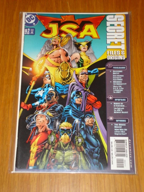 JSA SECRET FILES And Origins #2 Vol 1 Dc Comic September 2001 EUR 5,97 ...