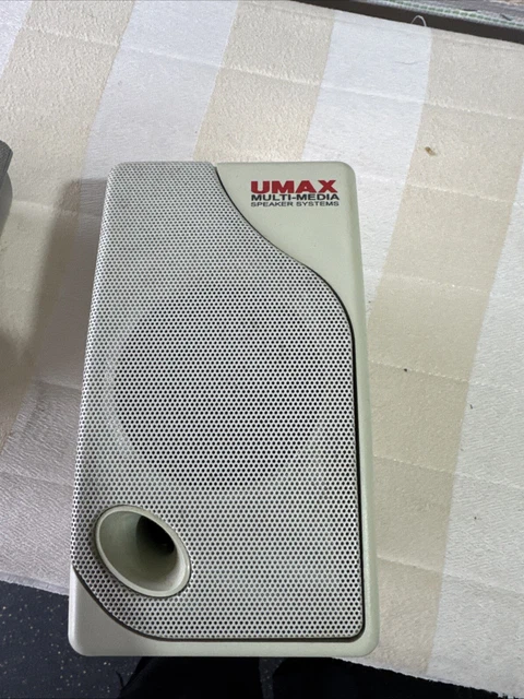 UMAX MULTI-MEDIA SPEAKER System £9.99 - PicClick UK