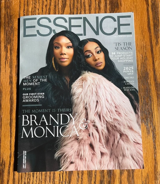 ESSENCE MAGAZINE FALL / Winter 2025 Brandy & Monica £3.01 - PicClick UK