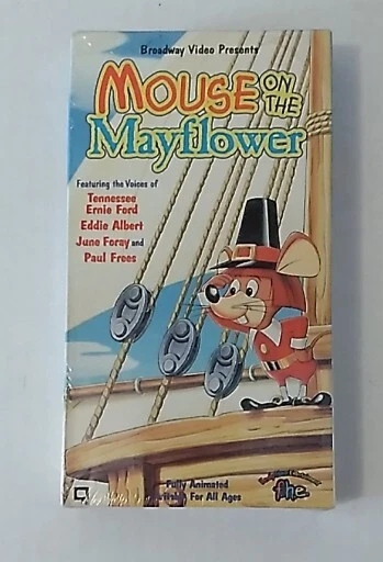VINTAGE 1993 MOUSE on the Mayflower Animated VHS Tape Thanksgiving New ...