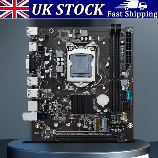 B75 M-ATX MAINBOARD 1600MHz RAM 16GB Motherboard Set DDR3 LGA1155 for ...