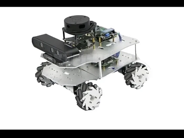 AGV MECANUM WHEEL Programmable Educational UGV Ai Robot Arm Vehicle ...