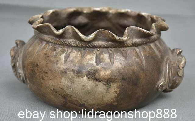 6.8 &CHINE ANTIQUE Chinese Dynasty Bronze mot bat veine Fudge bag EUR ...