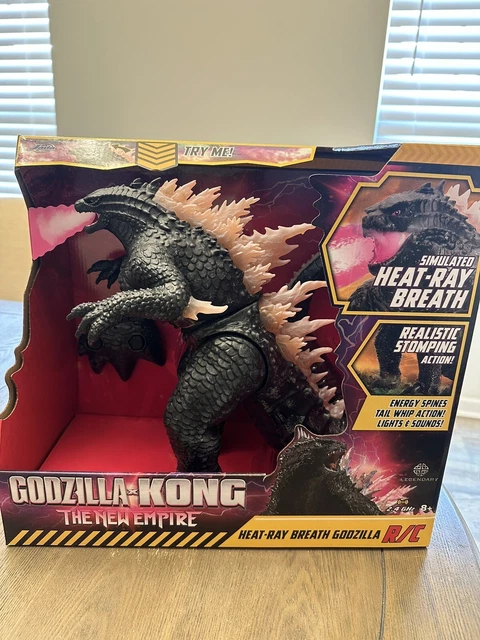 JADA GODZILLA X Kong: The New Empire - Heat Ray Breath Godzilla R/C ...