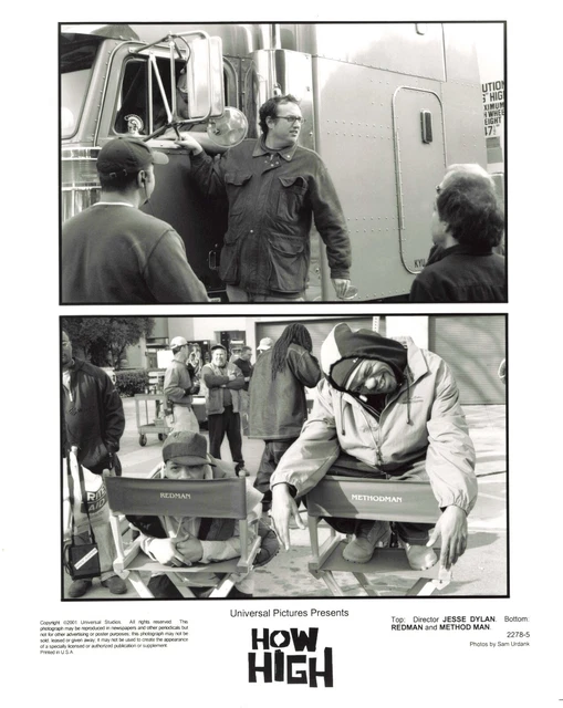 ORIGINAL VINTAGE CINEMA Still Photo Movie How High Redman Method Man ...