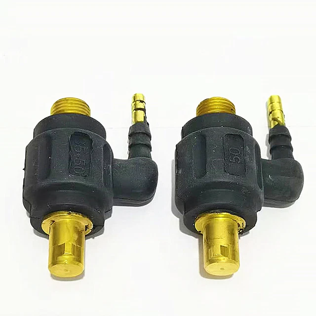 M16 TIG TORCH Welding Gas Dinse Adapter Nut Joint connector 10-25 35-50 ...