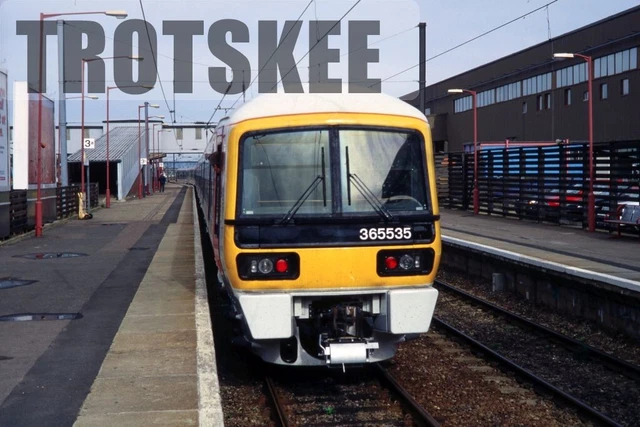 35MM SLIDE BR British Railways Electric Multiple Unit Class 365 365535 ...