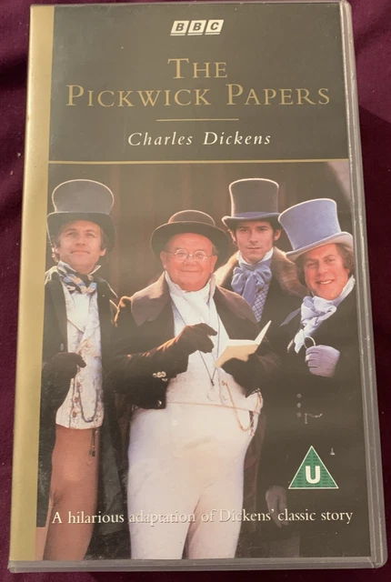 THE PICKWICK PAPERS DOUBLE VHS BOX SET - Charles Dickens - BBC 1997 ...