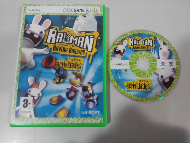 RAYMAN RAVING RABBIDS Activity Center Ubisoft Pc Game Cd-Rom Edic Spain ...