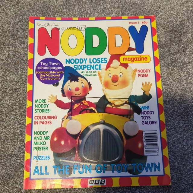 RARE ENID BLYTON'S Noddy Comic Book Magazine Rare Issue No 1 Issued ...