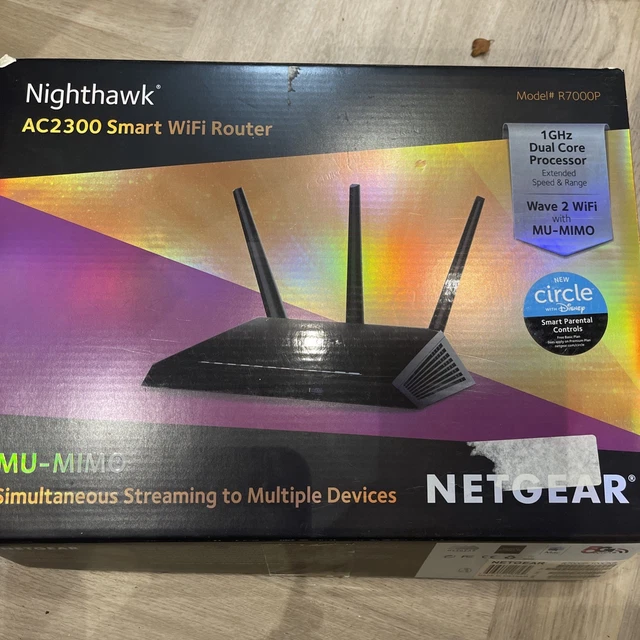 NETGEAR NIGHTHAWK AC1900 R7000P Smart WiFi Router Missing Instruction ...