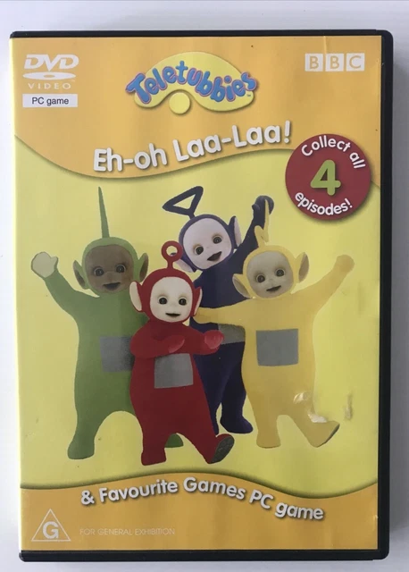 TELETUBBIES EH-OH LAA-LAA BBC Region 4 DVD & Favourite Games PC Game ...