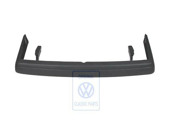 VW JETTA MK2 Rear Bumper with Brackets in Graphite without Chrome Strip ...