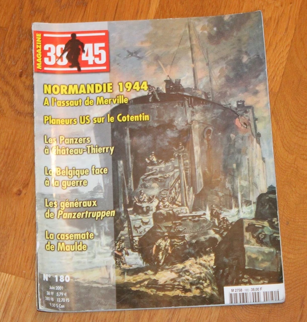 WW2. REVUE 39/45 magazine n°180. Normandie 1944. PlaneursUS sur le ...