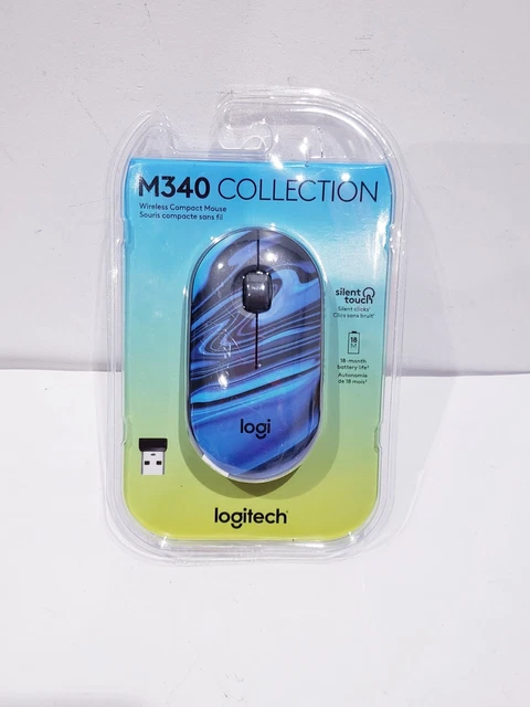 LOGITECH M340 COLLECTION Limited Edition Wireless Compact Mouse $29.95 ...