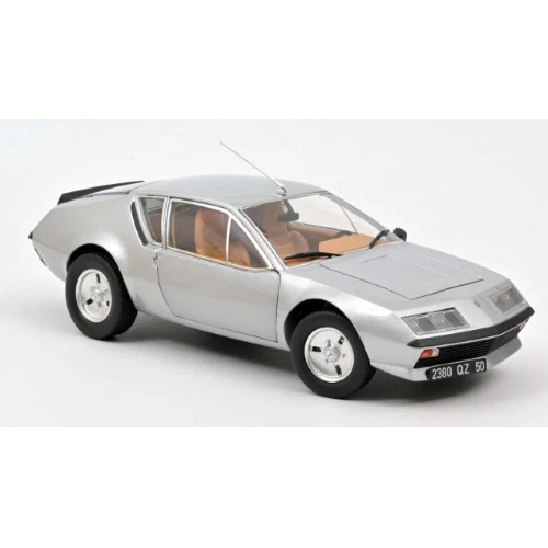 ALPINE A310 V6 1979 SILVER 1:18 Norev Auto Stradali Die Cast Modellino ...