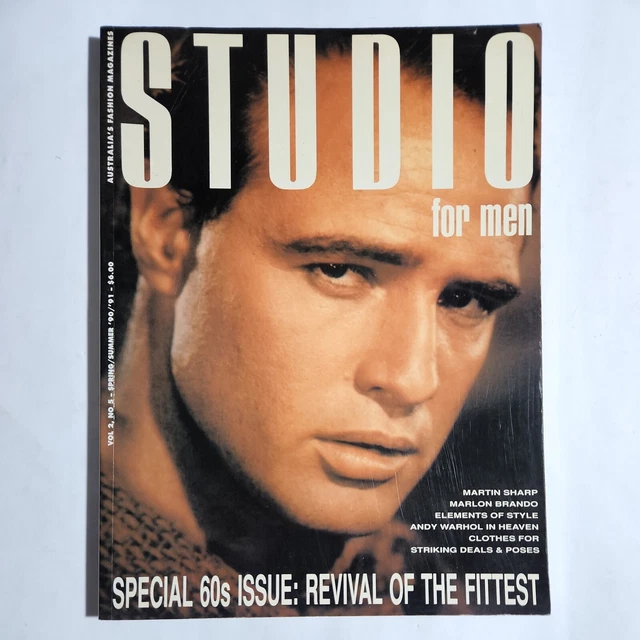STUDIO FOR MEN - Vintage Australian Fashion Magazine Vol.2 No.5 1990/91 ...