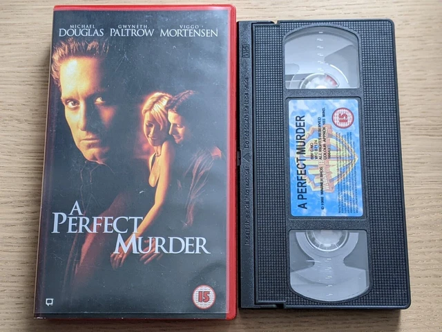 A PERFECT MURDER - VHS -Video Tape- Film with Michael Douglas £0.95 ...