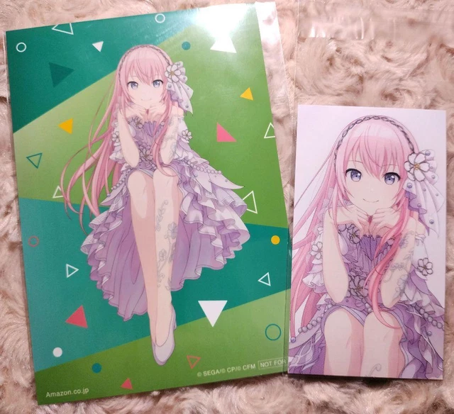 TARJETA COLECCIONABLE PROSECA Momojan Megurine Luka primera tarjeta ...