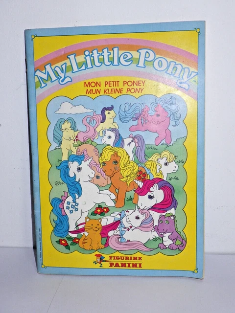 MY LITTLE PONY Mon Petit Poney - Album de vignettes vintage complet ...