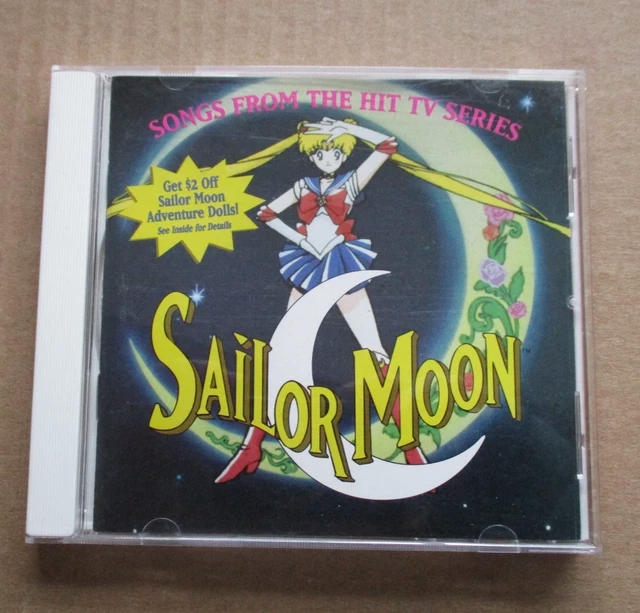 SAILOR MOON SONGS From The Hit TV Series CD 1996 Kid Rhino Near Mint ...