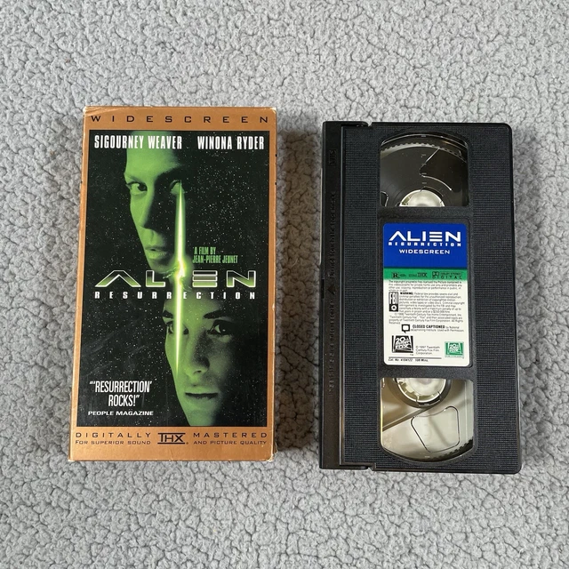 ALIEN RESURRECTION (VHS 1999) Widescreen Series 20th Century Fox Black ...
