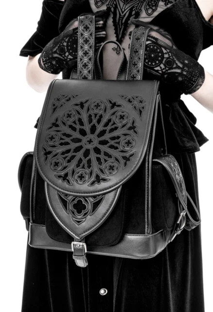 RESTYLE GOTHIC RUCKSACK Backpack Tasche Schultasche Cathedral Rosarium EUR 84,90 - PicClick DE