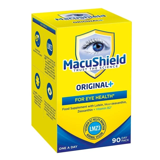 MACUSHIELD ORIGINAL EYE health capsules 90 pack Eye Health £19.00 ...