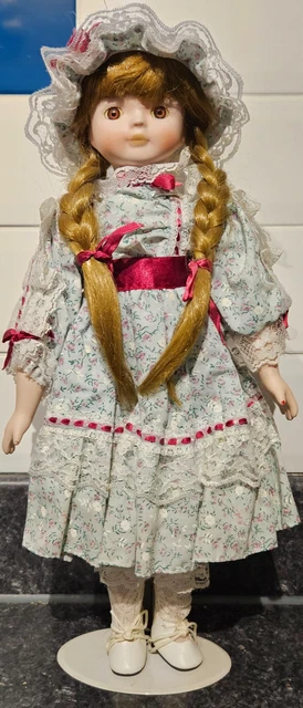 HERITAGE MINT LTD Melissa D-35 Porcelain Doll Vintage 1989 Collectible ...