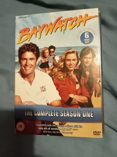BAYWATCH COMPLETE SEASON 1 1989 DVD Boxset 6 Disc set Region 2 Network ...