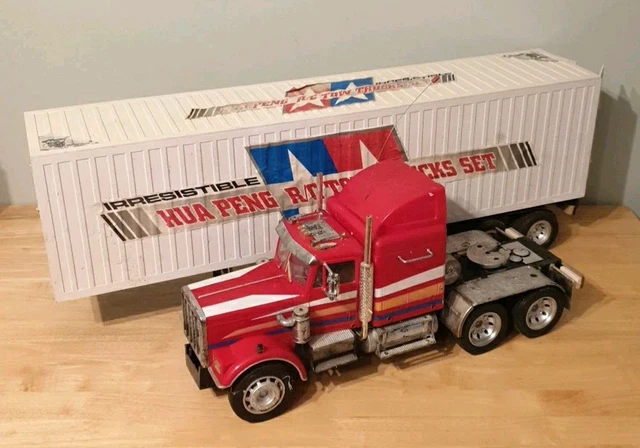 HUA PENG 1:14 Scale RC Truck And Trailer Spares/Repairs No Remote £29. ...