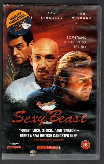 SEXY BEAST RAY Winstone Ben Kingsley Ian McShane Big Box VHS £6.99 ...