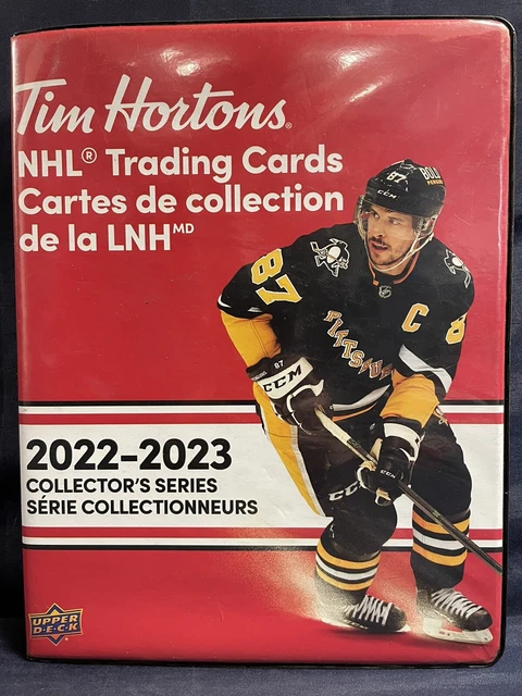 2022-23 UD TIM Hortons Complete Master Set w/ Binder + All Flow of Time ...