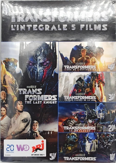 COFFRET 5 DVD TRANSFORMERS L' INTEGRALE DES 5 FILMS neuf sous blister EUR 59,99 - PicClick FR