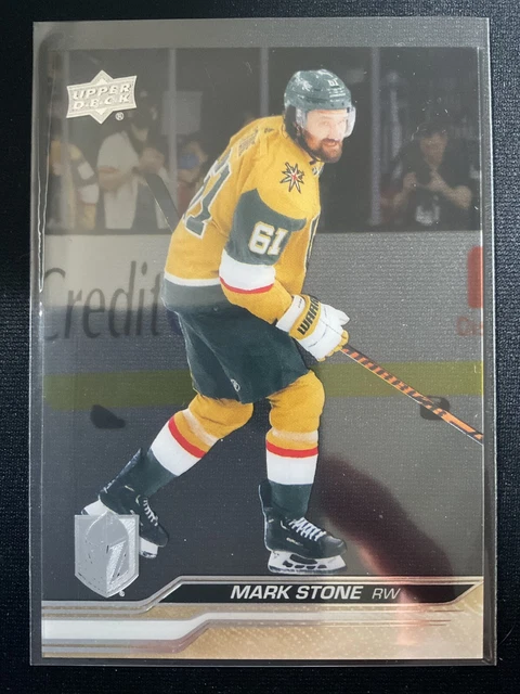 MARK STONE 2023-24 carta parallela mazzo superiore serie 2 taglio ...