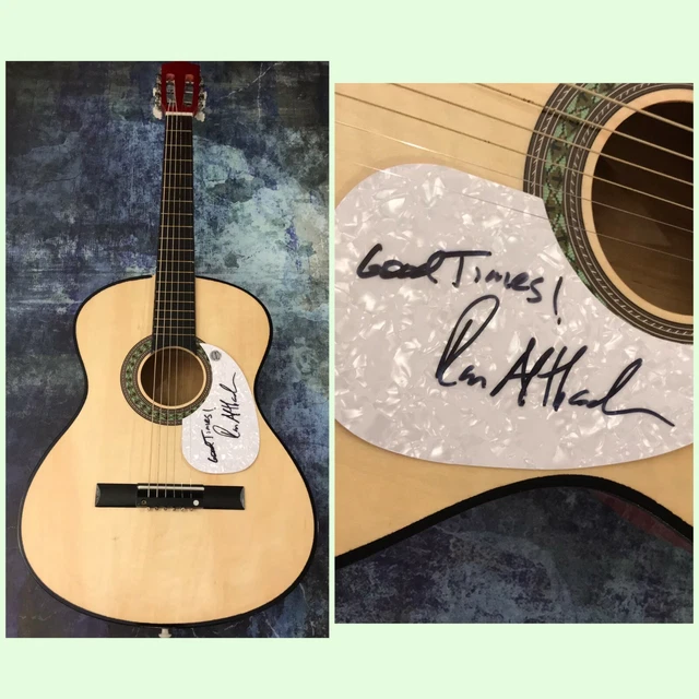 GFA KING RÉCOLTE Bande Ron Altbach Signé Acoustique Guitare R3 COA EUR ...