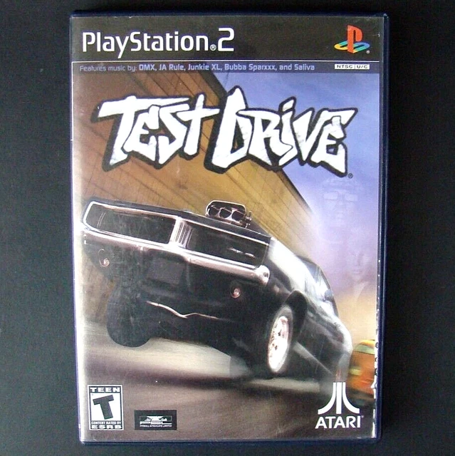 TEST DRIVE SONY PlayStation 2 Video Game PS2 2002 CIB Complete Manual ...