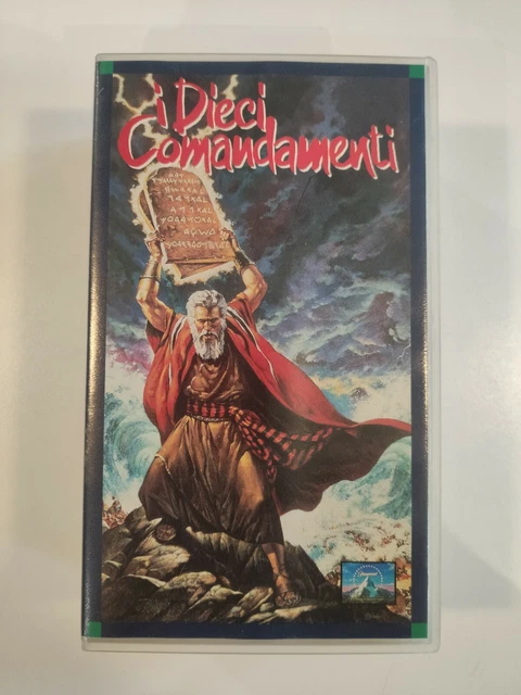 THE TEN COMMANDMENTS - 2 Vhs Paramount Cic Video *Very Rare* £22.52 ...