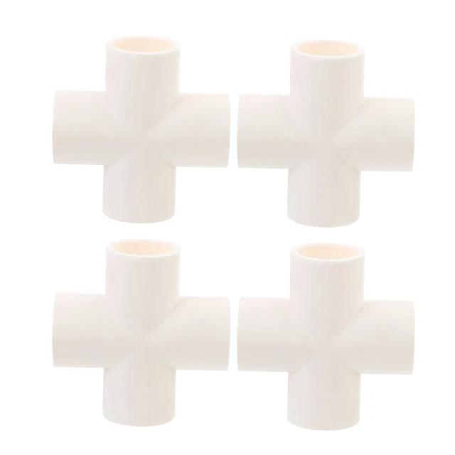 4- WAY JOINT PVC Links Fitting Jointing Tool Accessories £10.59 ...