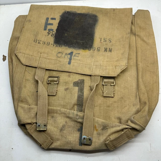 ORIGINAL WW2 BRITISH Army 37 Pattern Large Pack - 1942 Dated £19.99 ...