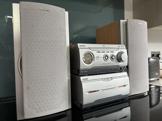 SONY MUSIC SYSTEM Hifi MHC-WZ5 / W25 CD 2-BDX Mini Hi-Fi Component ...