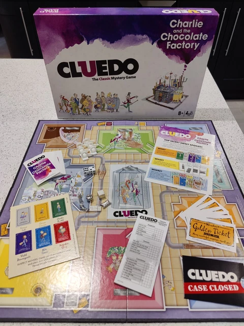 CHARLIE AND THE Chocolate Factory Cluedo Board Game £17.99 - PicClick UK