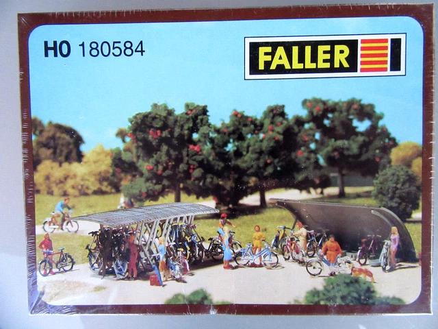 FALLER 180584 HO Bausatz Fahrradunterstände mit OVP, noch original ...