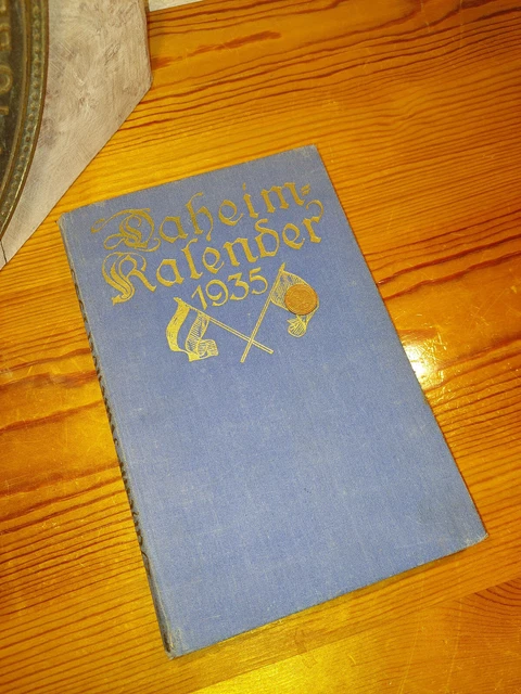 DAHEIM KALENDER 1935 Adolf Hindenburg Hitler Reich Velhagen &Klasing 2 ...