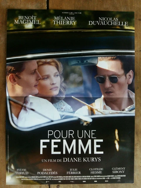 AFFICHE POUR UNE FEMME Diane KURYS Benoit MAGIMEL 40x60cm EUR 10,00 - PicClick FR