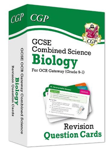 Gcse Combined Science Biology Ocr Gateway Revision Question Cards By Cgp Books 32 56 Picclick Au