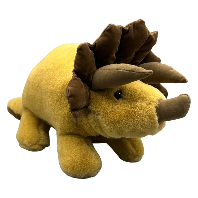ALTHANS PELUCHE TRICERATOPS Bouclier Cornes Dino Dinosaure Saurien ...
