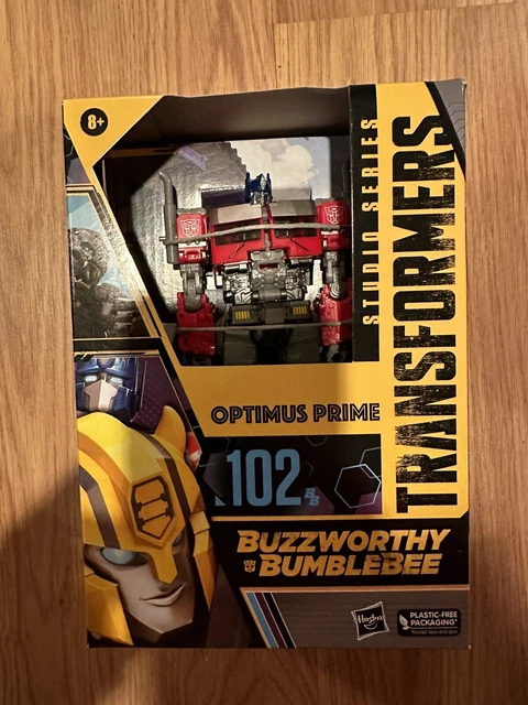 BUMBLEBEE TRANSFORMERS STUDIO Series Optimus Prime 102BB Buzzworthy NEUF DANS SA BOÎTE EUR 67,43 ...