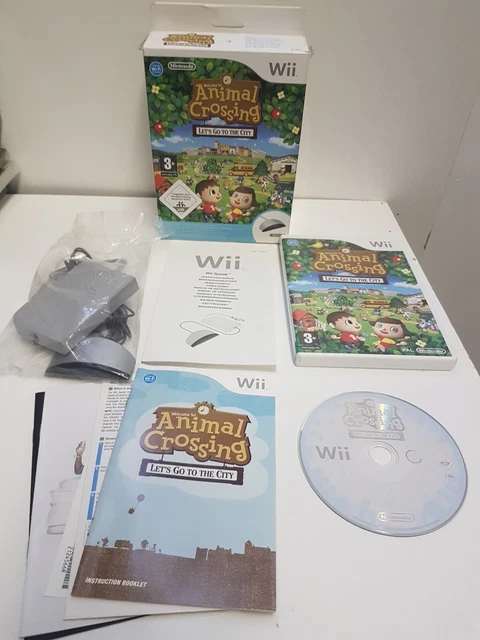 ANIMAL CROSSING LETS go to the City (with Wii Speak) (Wii) Used Good ...