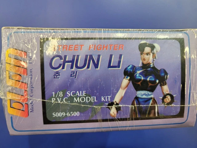 ELFIN 1/8 SCALE Street Fighter II Chun Li Plastic Model Kit S009 ...